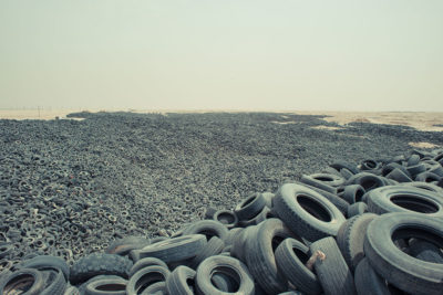A visit to the tire graveyard – 2:48AM – Entertaining Kuwait since 2003