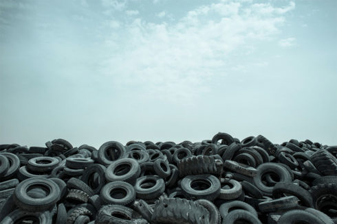 A visit to the tire graveyard – 2:48AM – Entertaining Kuwait since 2003