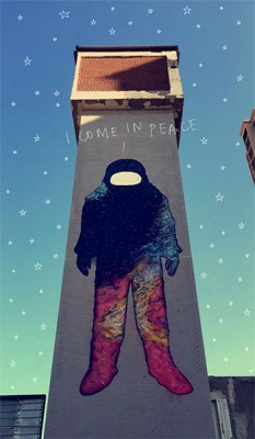 Spaceman Mural – 2:48AM