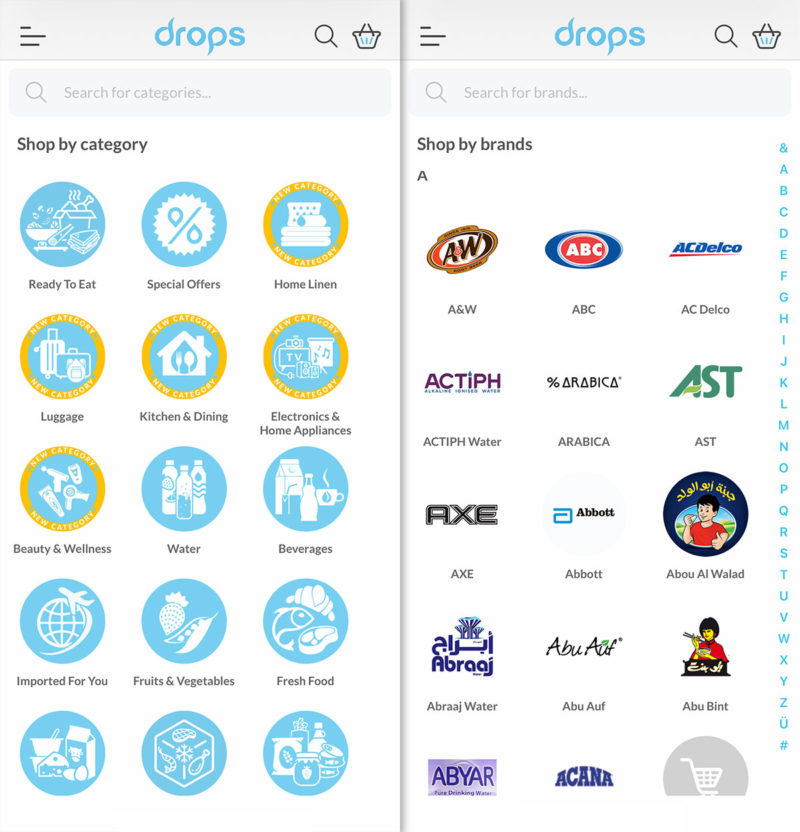 Drops Grocery Store App – 2:48AM – Entertaining Kuwait since 2003