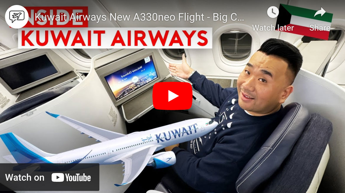 Sam Chui Flies Kuwait Airways – 2:48AM – Entertaining Kuwait since 2003