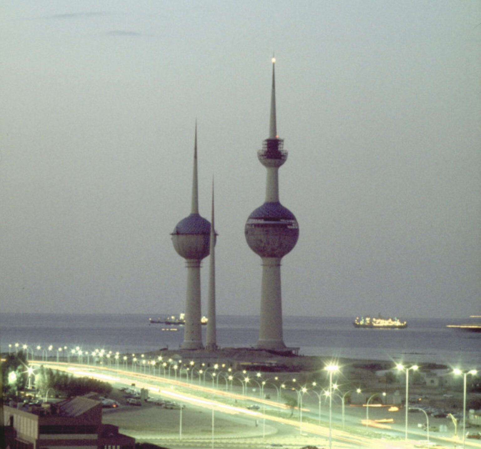 Kuwait Towers Under Construction – 2:48AM – Entertaining Kuwait since 2003