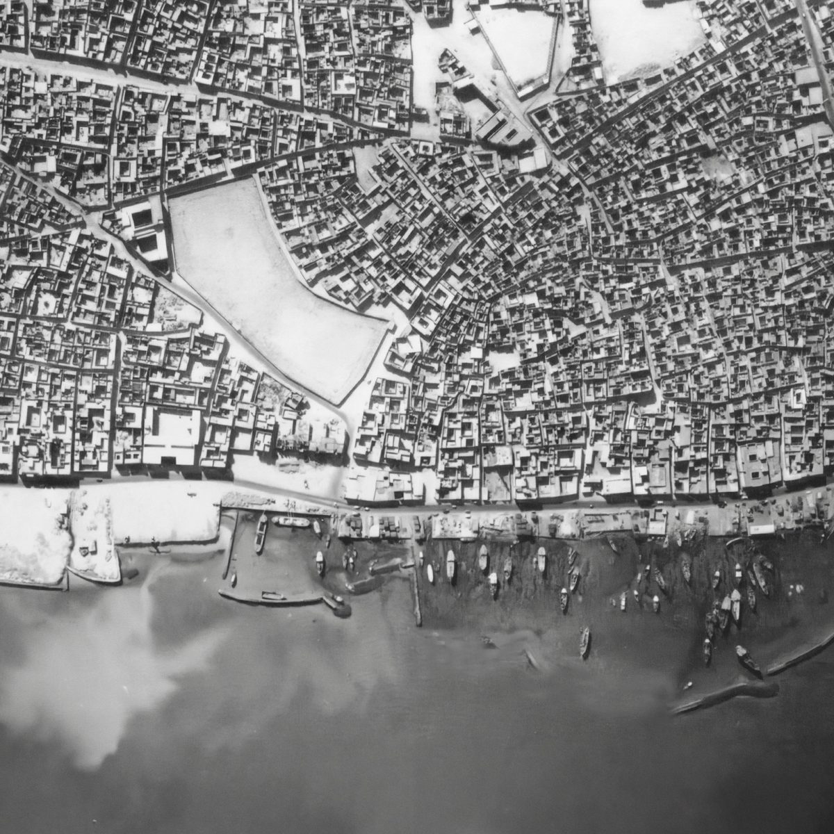 Old Kuwait City from Above – 1950s – 2:48AM – Entertaining Kuwait since ...