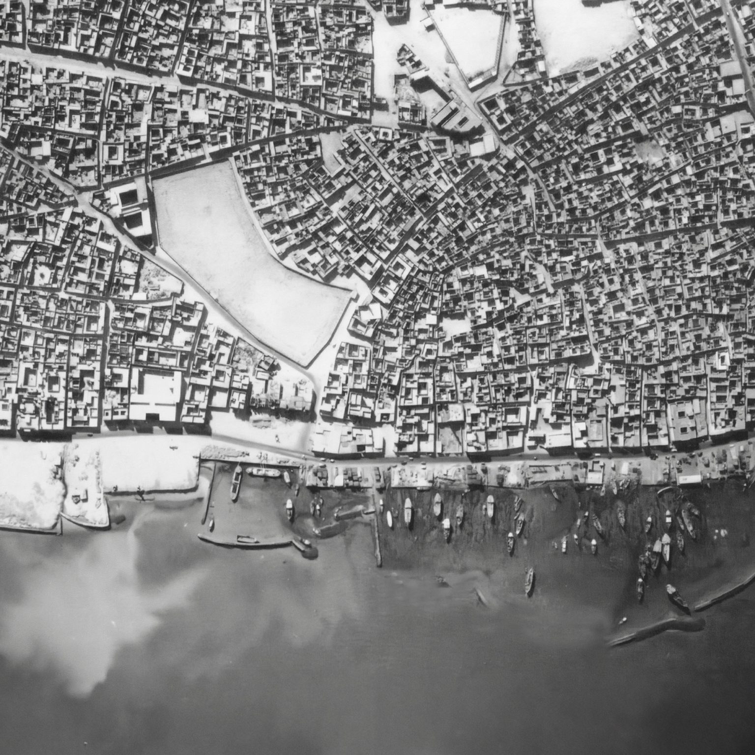 Old Kuwait City from Above – 1950s – 2:48AM – Entertaining Kuwait since ...
