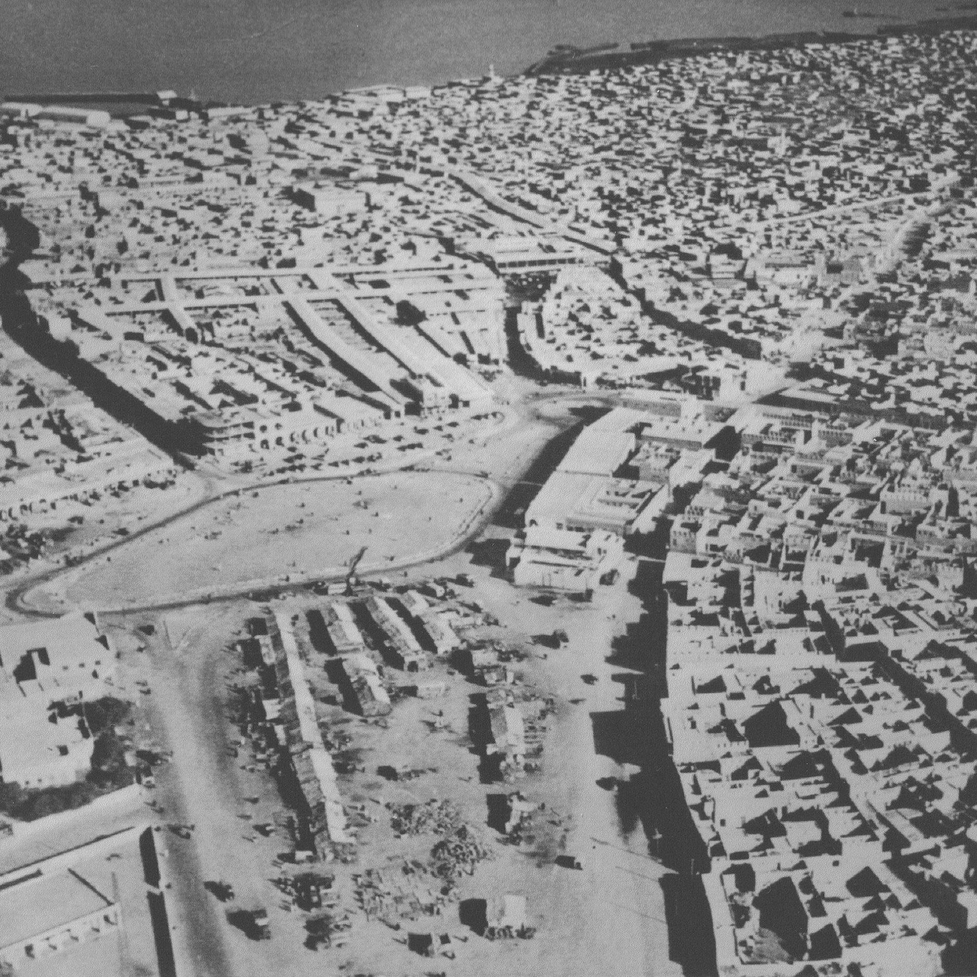Old Kuwait City from Above – 1950s – 2:48AM